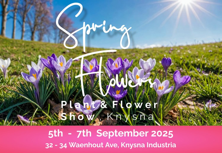 SpringFlowers 5th – 7th September – Boutique Plant & Flower Show, Knysna